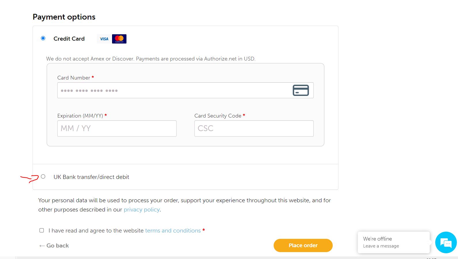 UK £ Payments – Design Alive